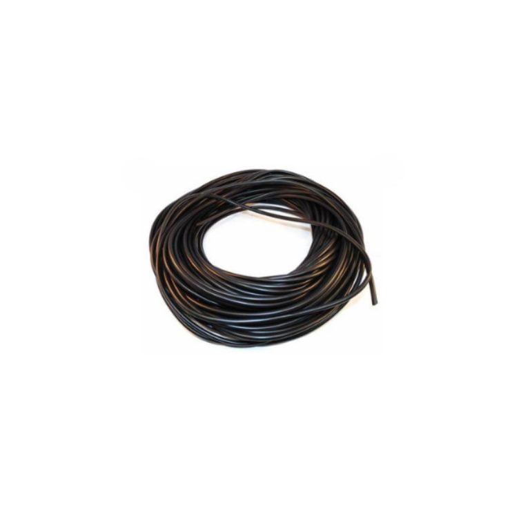 PVC Sleeving Black 4mm x100m - Nikitronics
